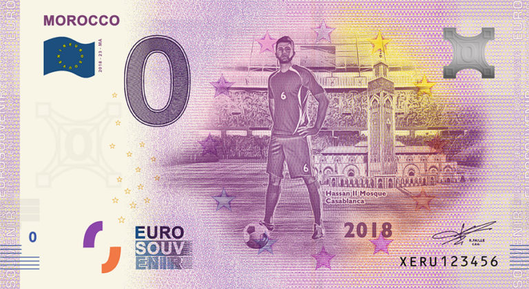 2018 RUSSIA football world cup: the new 32 zero euro banknotes range