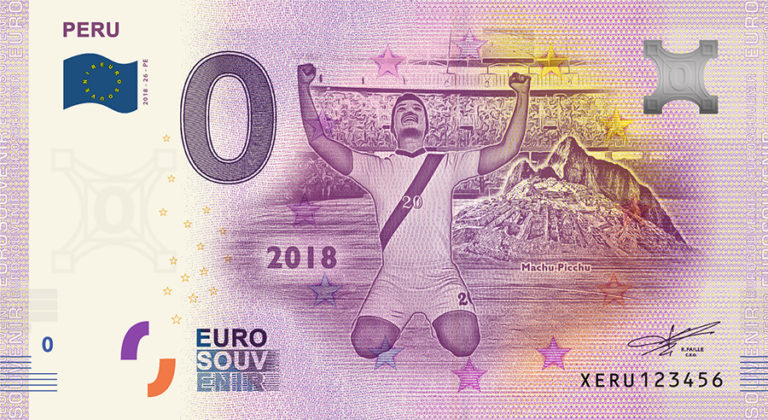 2018 RUSSIA football world cup: the new 32 zero euro banknotes range