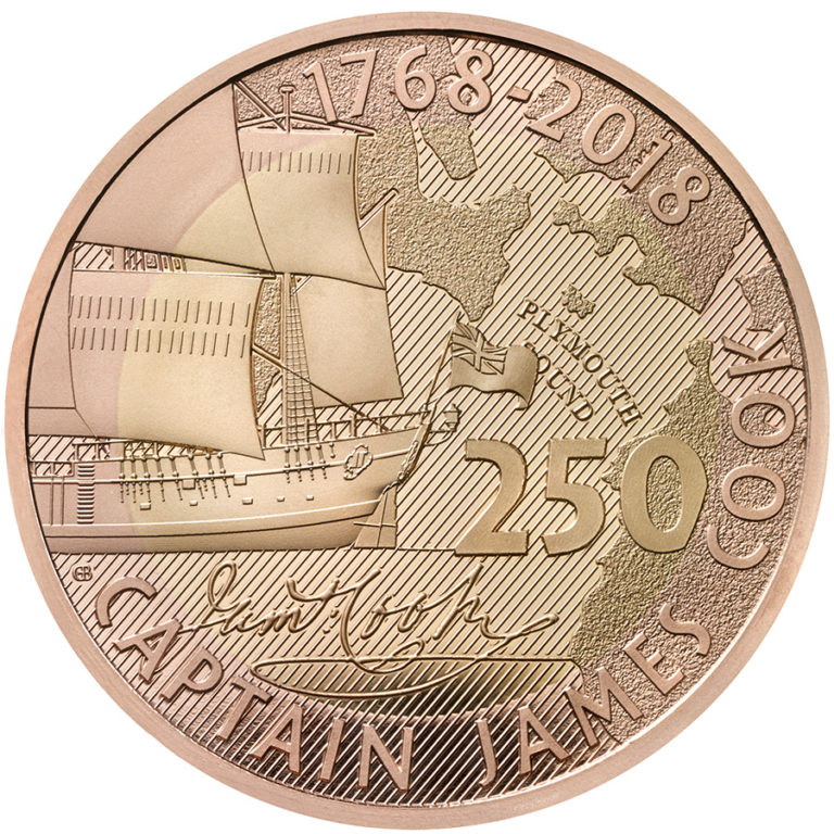 Commemorative Coins - Captain COOK celebrated by Royal Mint silver and ...