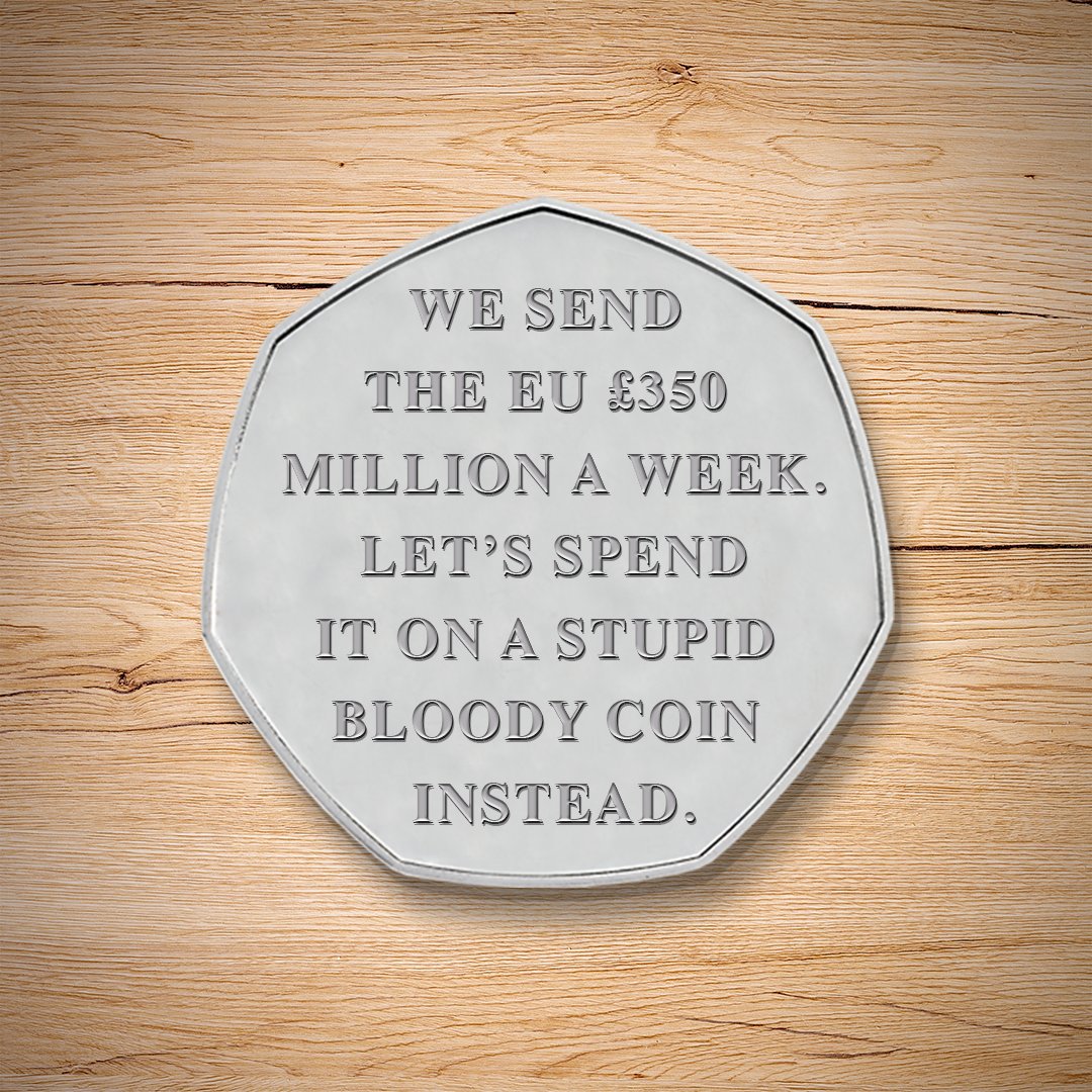 50p BREXIT coin from 2019 - Royal Mint