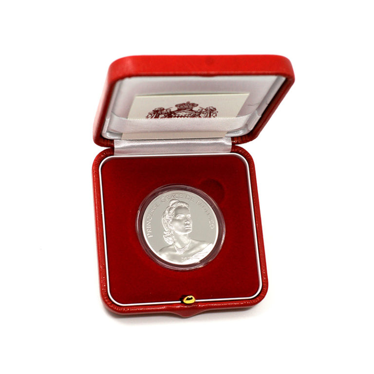 2019 MONACO €10 silver coin Princess GRACE2019 MONACO €10 silver coin ...