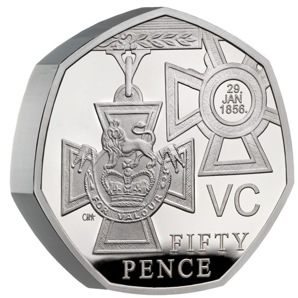 The_50th_Anniversary_of_the_50p_2019_UK_50p_Silver_Proof_Piedfort_Coin ...