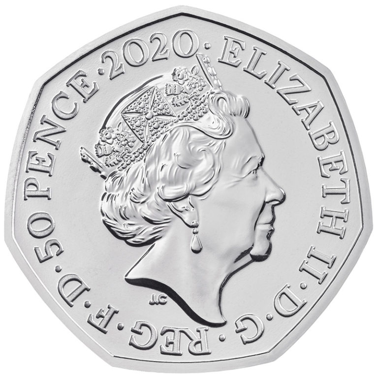 50p BREXIT coin from 2019 - Royal Mint