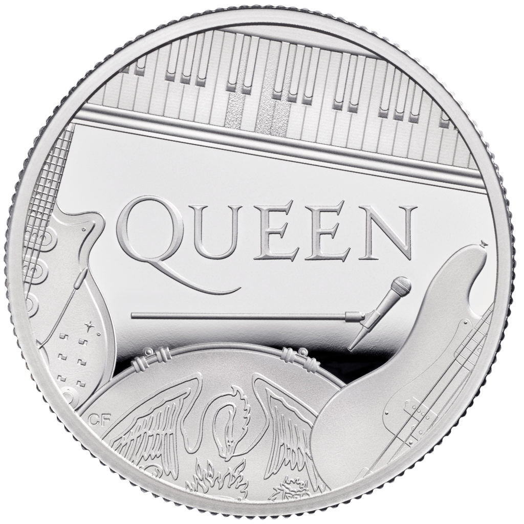 Queen rock music group celebrated with 2020 commemorative coins - Numismag