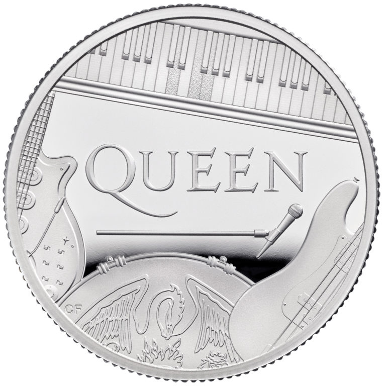 Queen rock music group celebrated with 2020 commemorative coins - Numismag