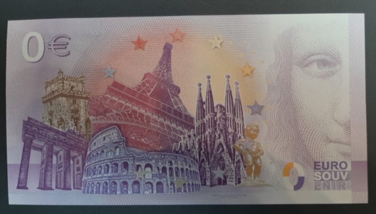 New generation of zero euro banknotes - 2020 Berlin World Money Fair ...