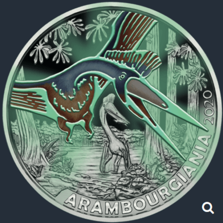 The Arambourgiania philadelphiae flies away in 2020 - Numismag