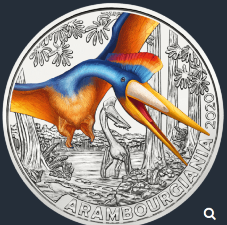 The Arambourgiania philadelphiae flies away in 2020 - Numismag