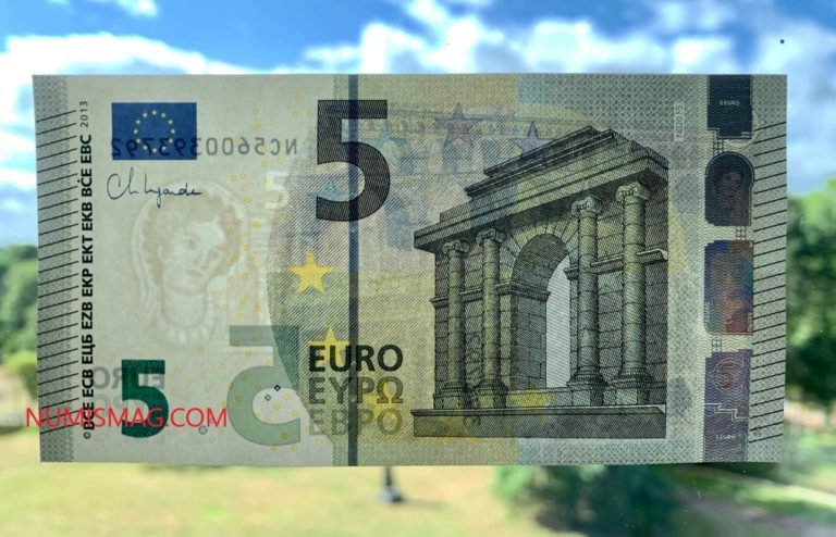First euro banknote signed by Christine LAGARDE, ECB's president - Numismag