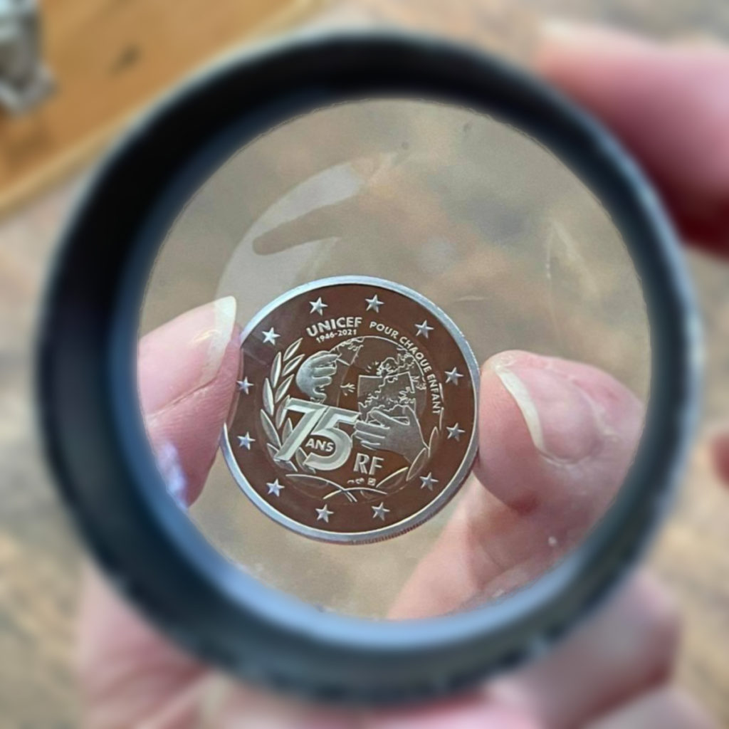 2021 €2 commemorative coin dedicated to UNICEF - Numismag