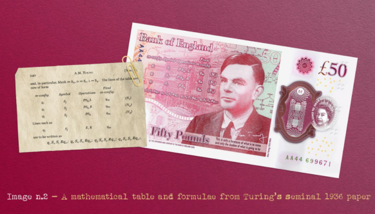 BoE unveiled new £50 pounds banknote - Alan TURING - Numismag