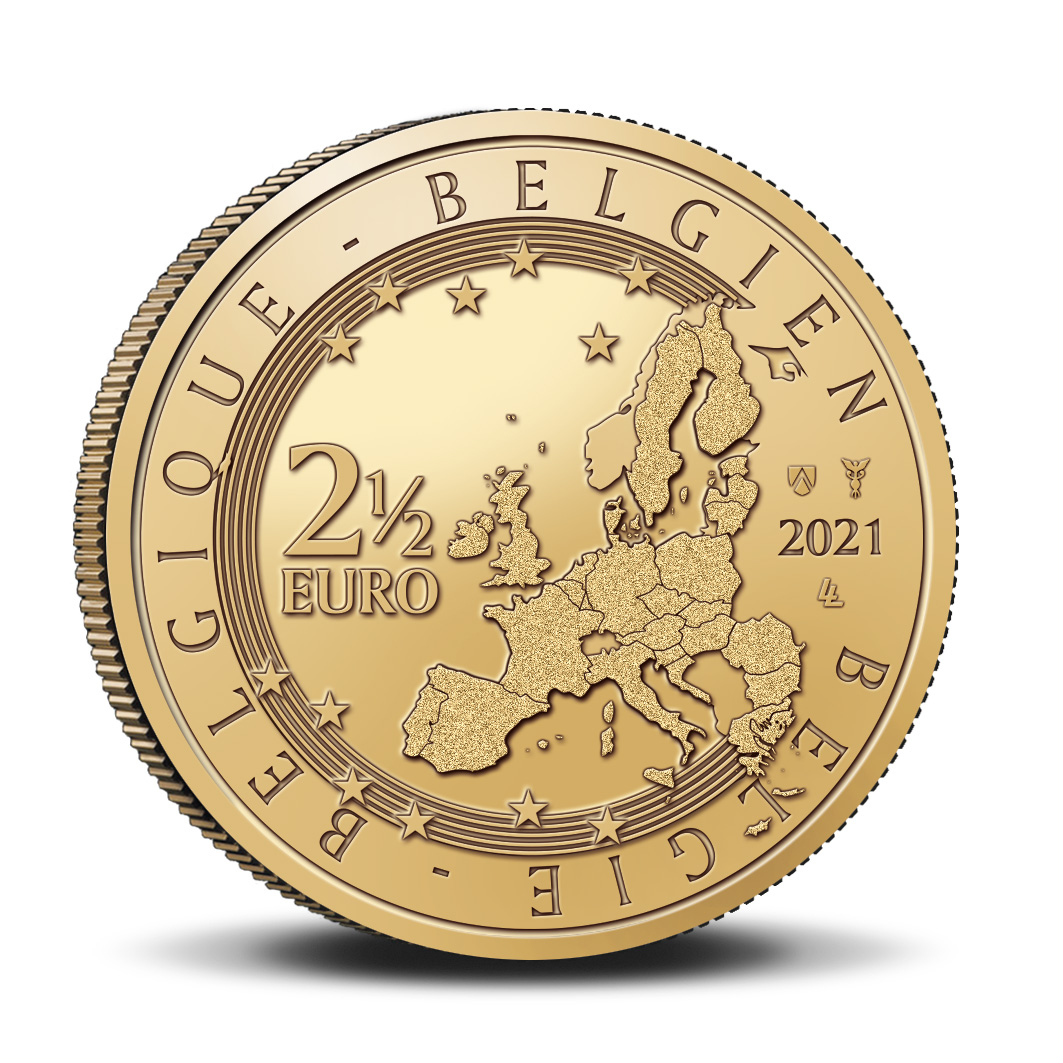 2022 belgian €2 ERASMUS coin - added specifications (issued and ...