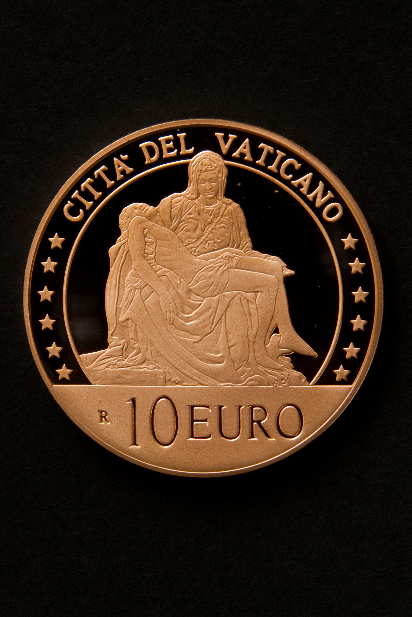 10€ copper coin - Pieta - Numismag