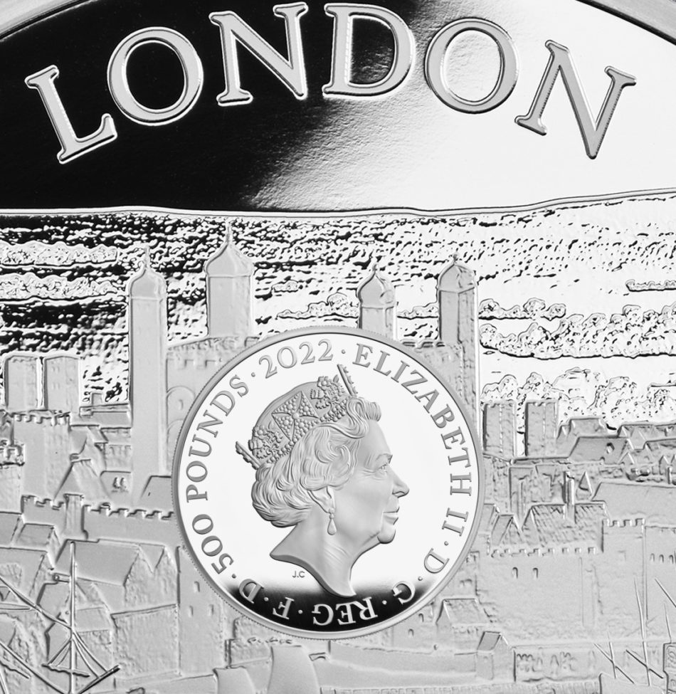 022 City Views coins series - London collection by Royal Mint - Numismag