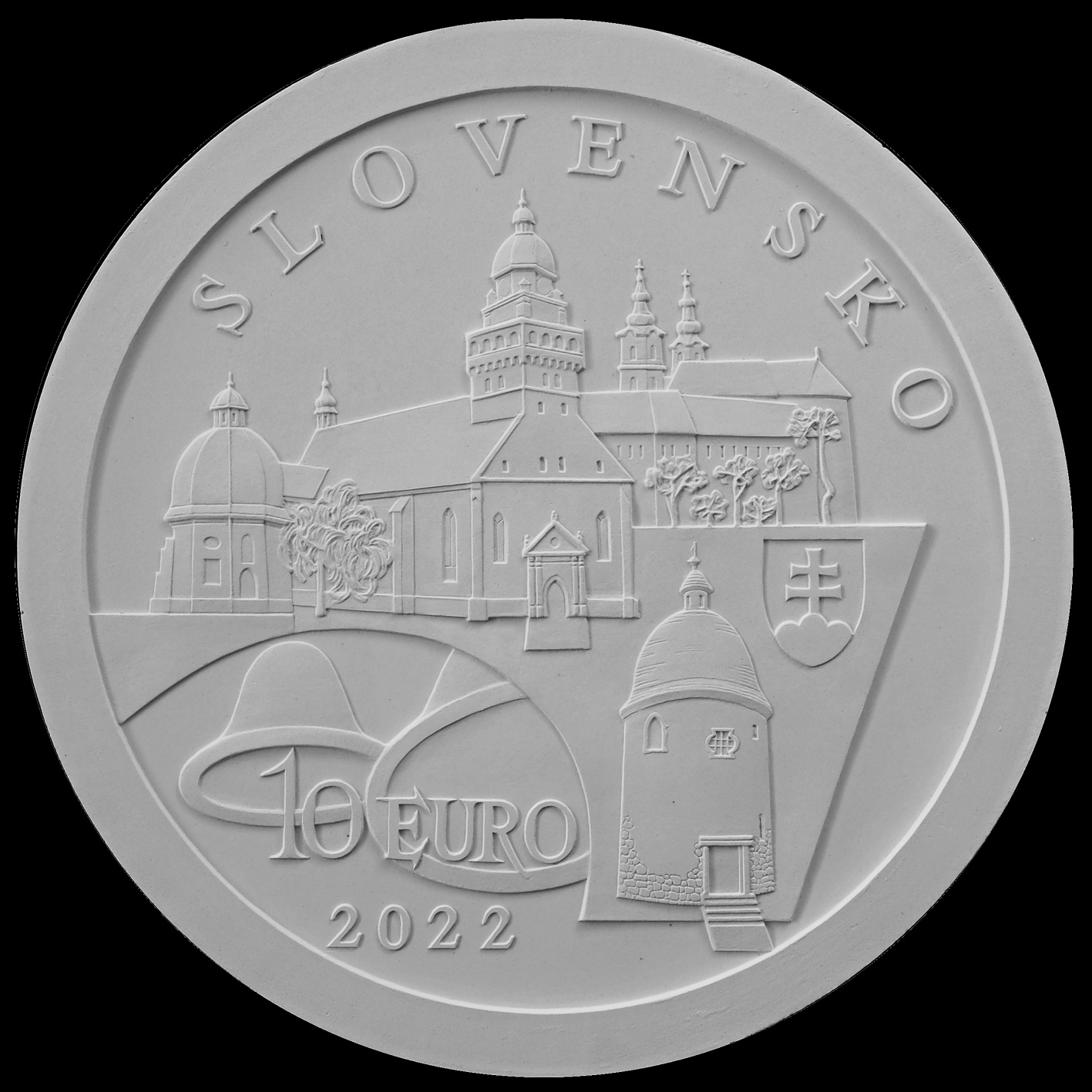 Slovak 2022 €10 - 650 years of the free city of SKALICA - Numismag