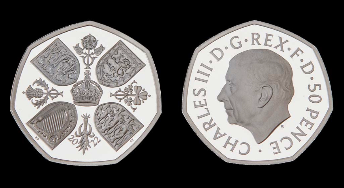 La Royal Mint dévoile deux pièces à l'effigie du roi Charles III - Numismag