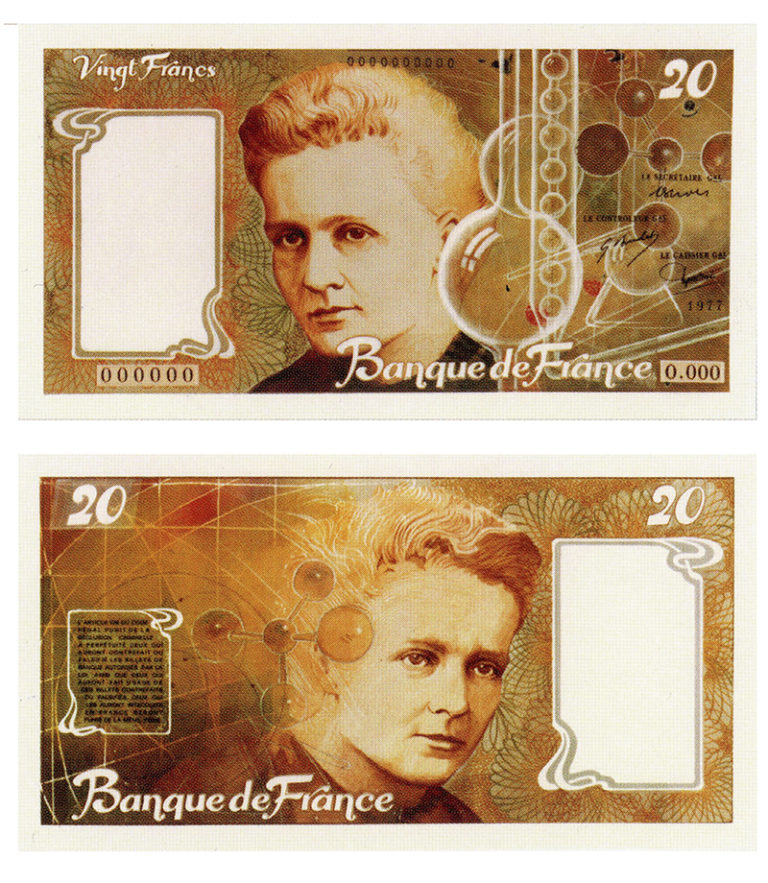 The too rare representations of famous women on french banknotes - Numismag