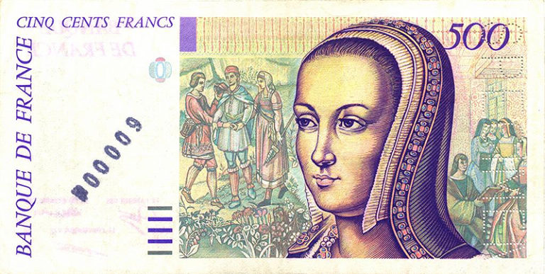 Les trop rares représentation de femmes célèbres sur les billets de la Banque de France - Numismag