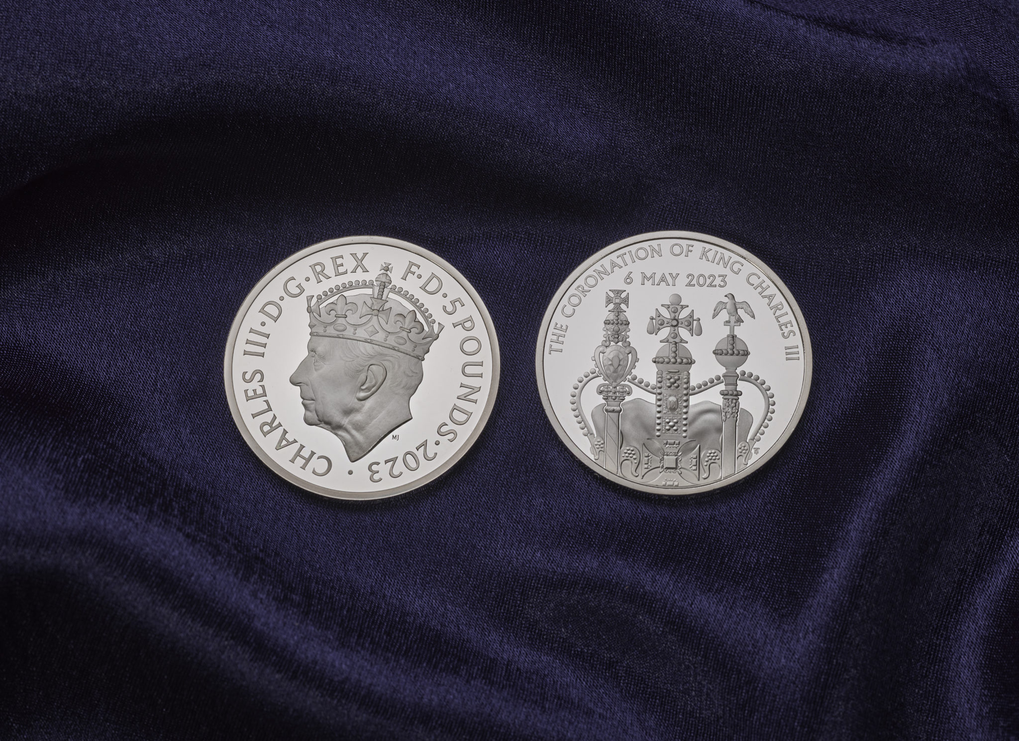 Charles III upcoming Coronation 50p and £5 coins - Numismag