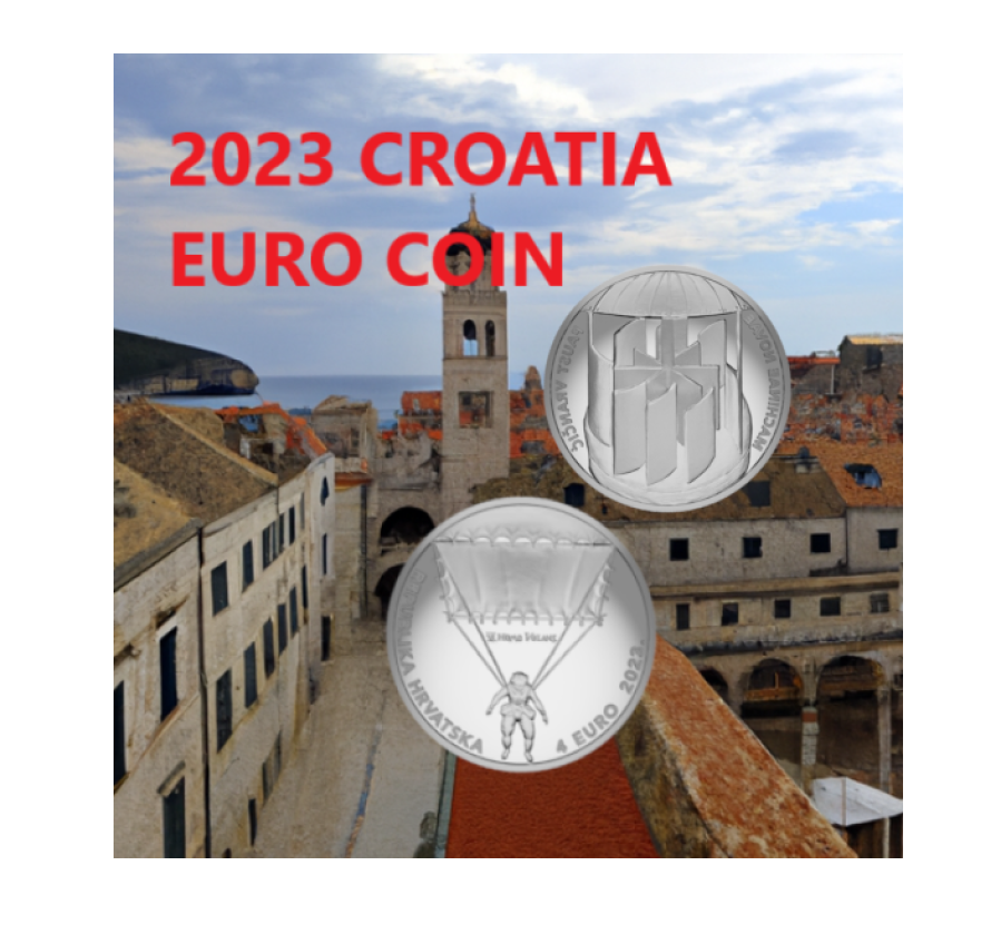 2023 Croatian euro coin series Croatian Innovators - Faust Vrančić ...